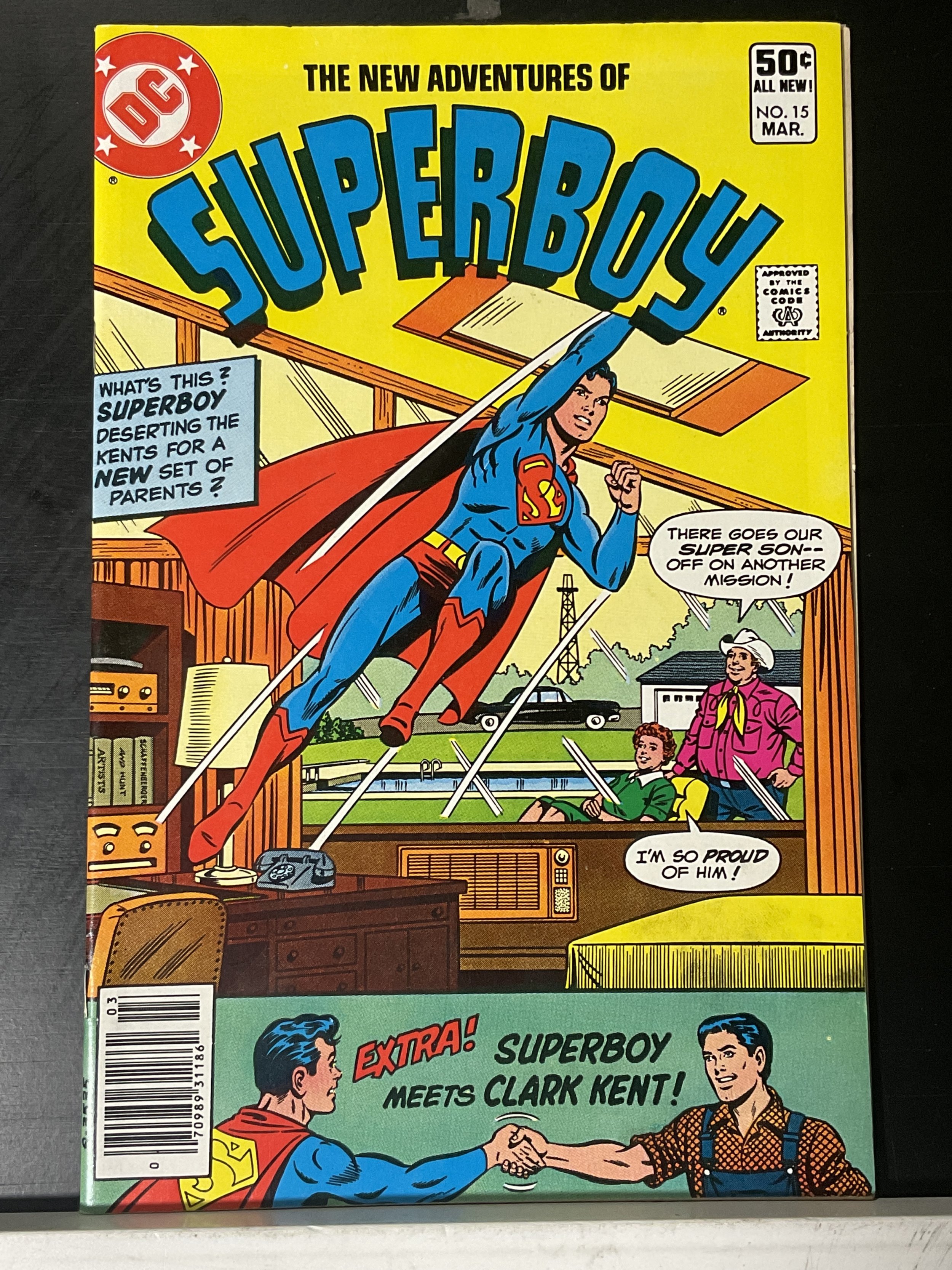 The New Adventures of Superboy #15 Newsstand Edition (1981) | Comic ...