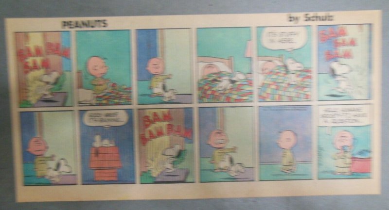 Peanuts Sunday Page by Charles Schulz from 11/24/1963 Size: ~7.5 x 15 ...