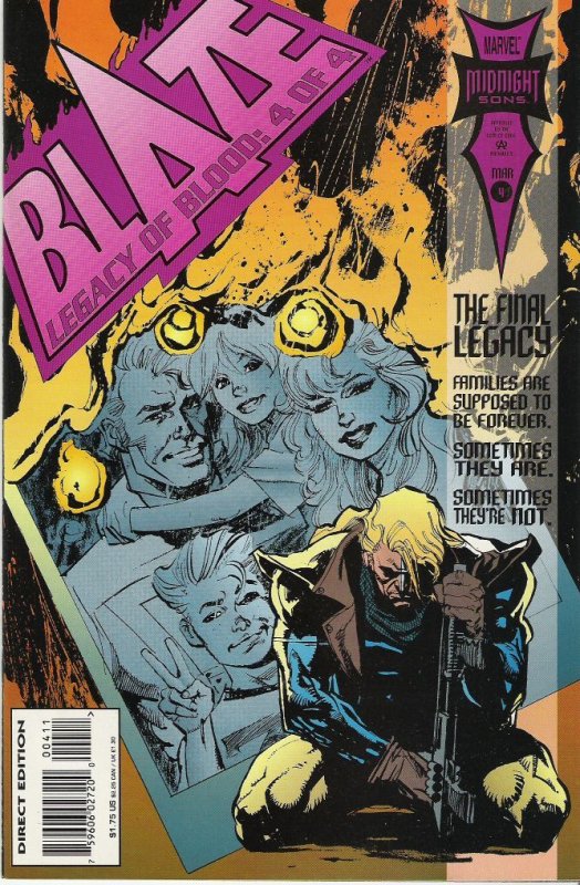 Blaze: Legacy of Blood #1-4 (1993) unread complete set Johnny Blaze ...