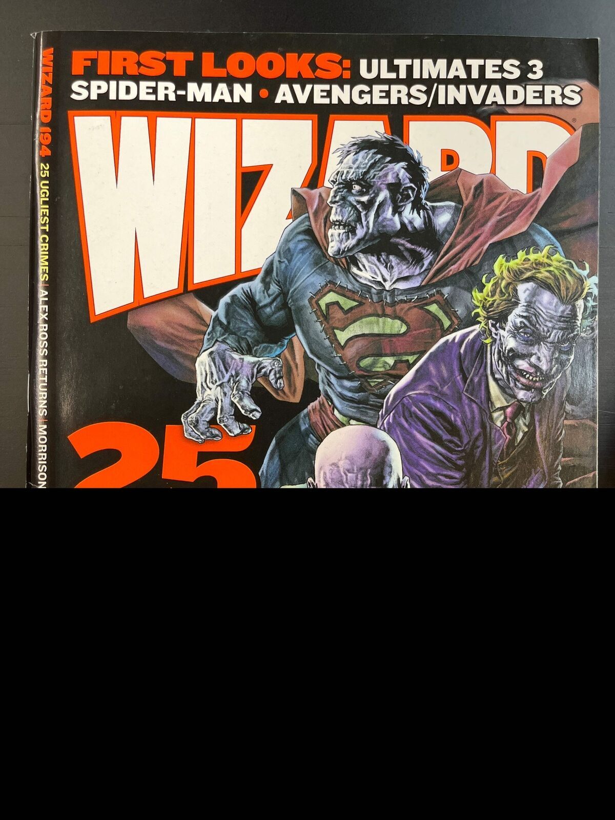 Wizard: The Guide to Comics #193 - Joker/Bizarro/Lex Luther cover (damaged) | Comic Books ...