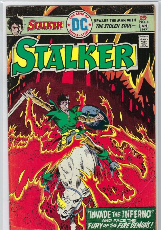 DC Comic Stalker No 4 Jan 25 Cents | Comic Books - Bronze Age, DC ...