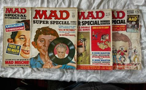 Mad Magazine Comics Lot Of 9 Special Editions 1970s-1990s | Comic Books ...