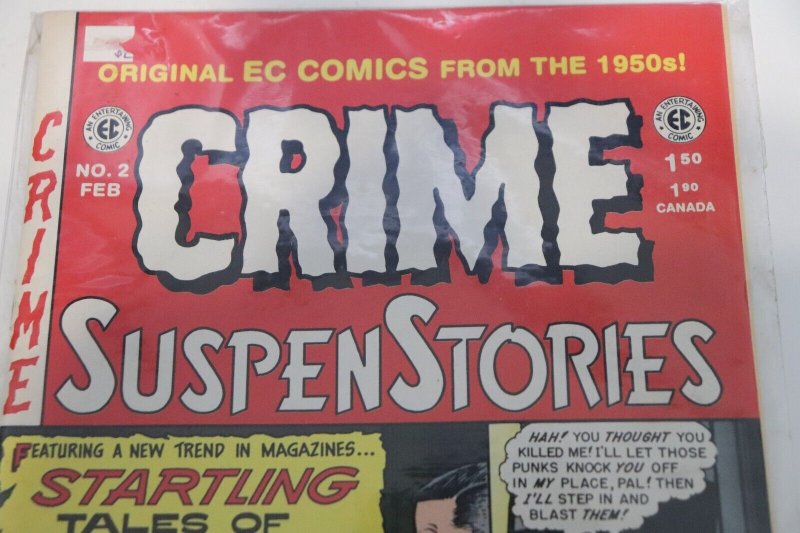 Crime SuspenStories #2 EC Comics Russ Cochran 1993 Reprint Vol 1 ...