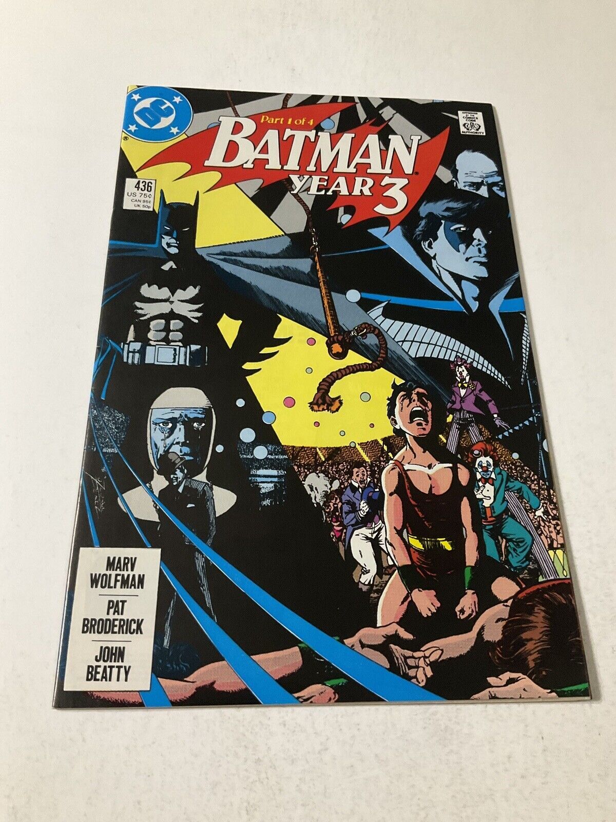 Batman 436 Nm Near Mint 1st Tim Drake DC Comics | Comic Books - Copper ...