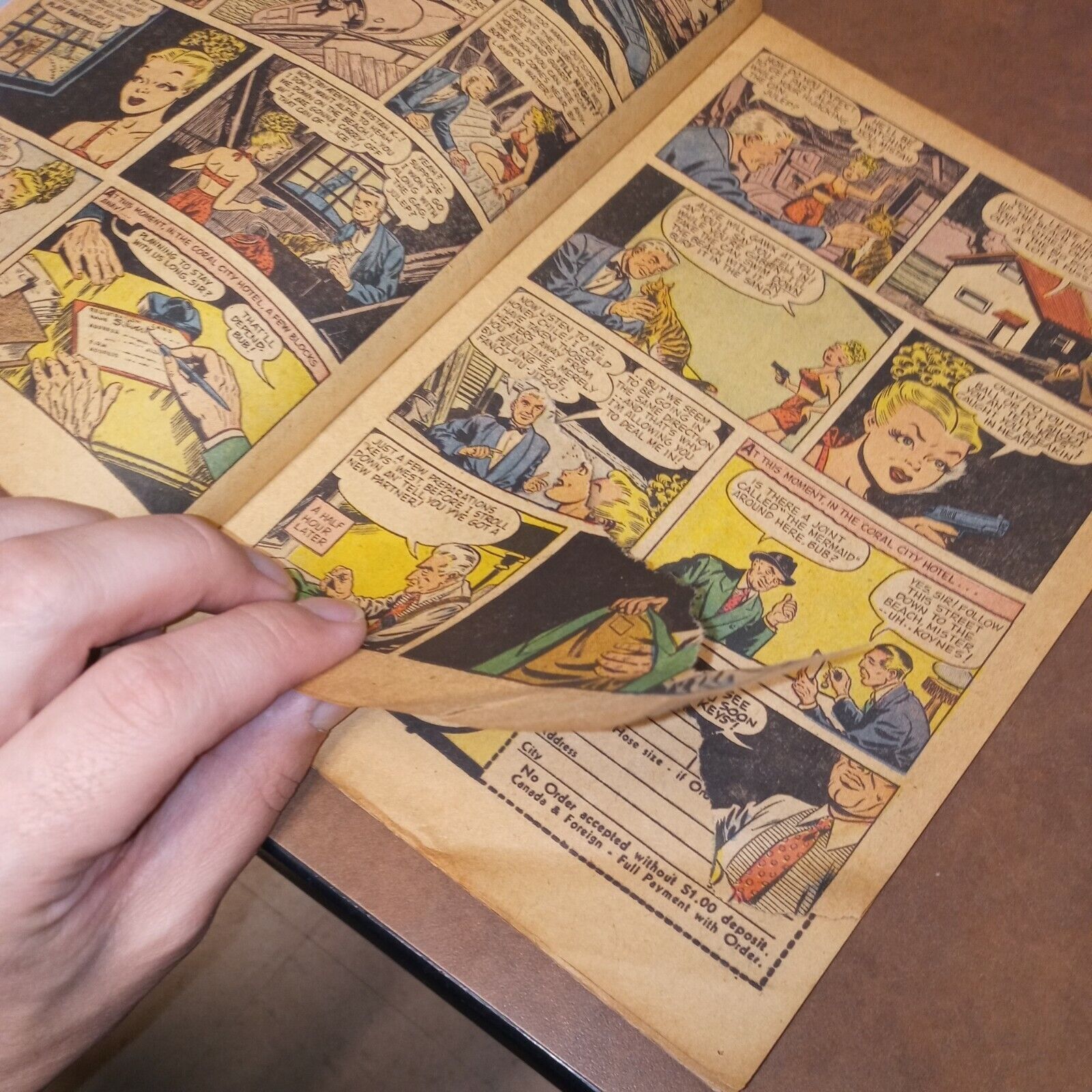 Chamber of Clues #28 kerry drake 1955 Harvey Comics 1st Code Issue ...