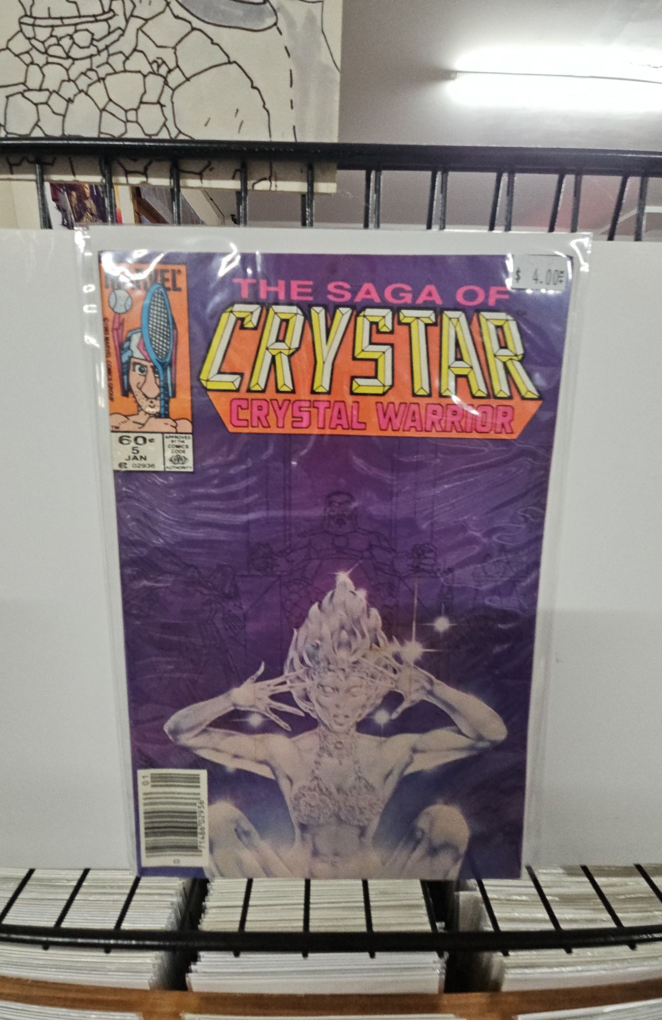 The Saga of Crystar, Crystal Warrior #5 Newsstand Edition (1984 ...