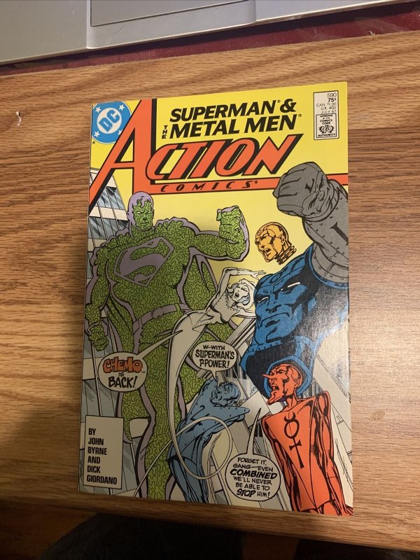 Action Comics Superman & The Metal Men 590- | Comic Books - Copper Age ...