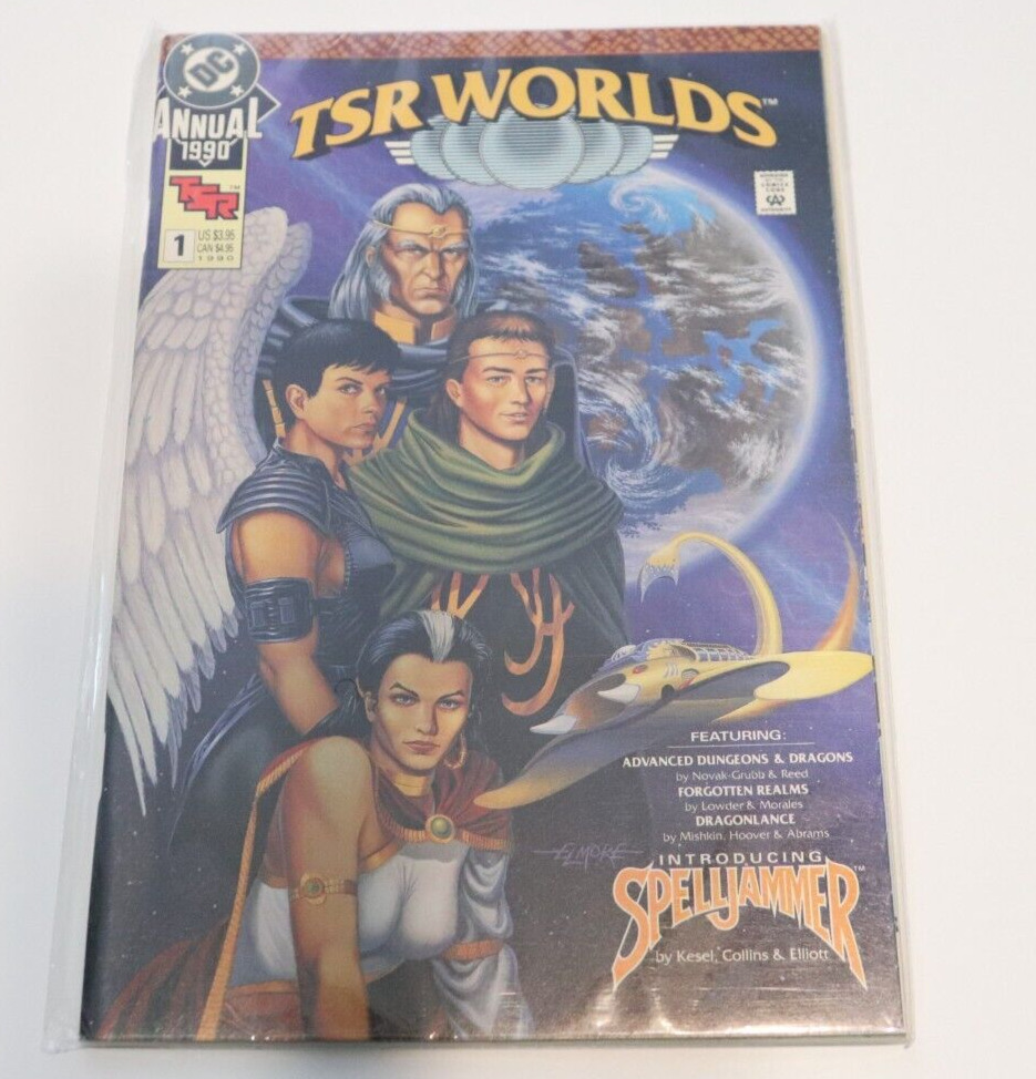 TSR Worlds Annual 1 DC Dec 1989 1st Appearance of Spelljammer | Comic ...