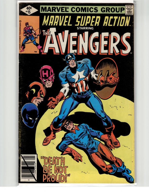 Marvel Super Action #15 (1980) The Avengers | Comic Books - Bronze Age, Marvel, Avengers ...