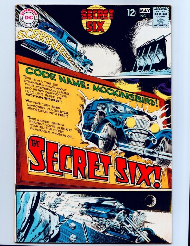 Secret Six #1.(1968), 1st Series and 1st Team Appearance. | Comic Books ...