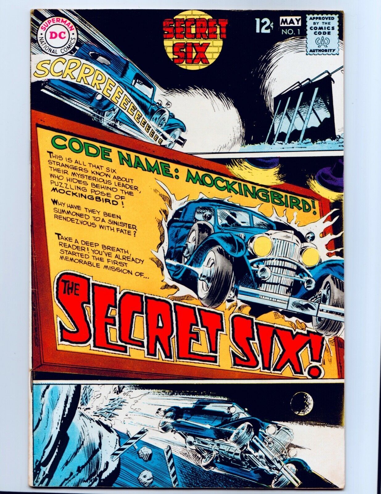 Secret Six #1.(1968), 1st Series and 1st Team Appearance. | Comic Books ...