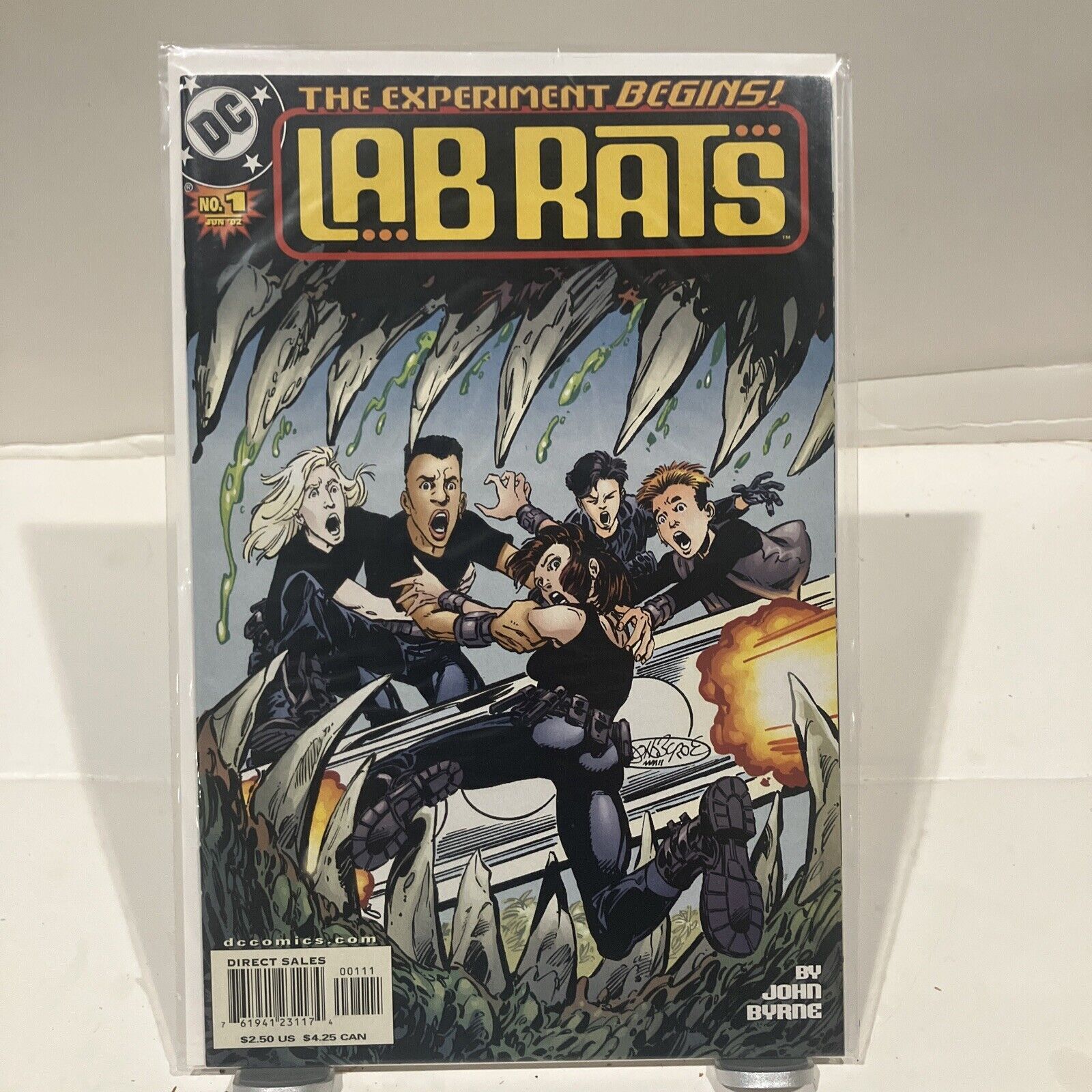 Lab Rats #1 DC Comics Copper Age The Experiment Begins John Byrne ...