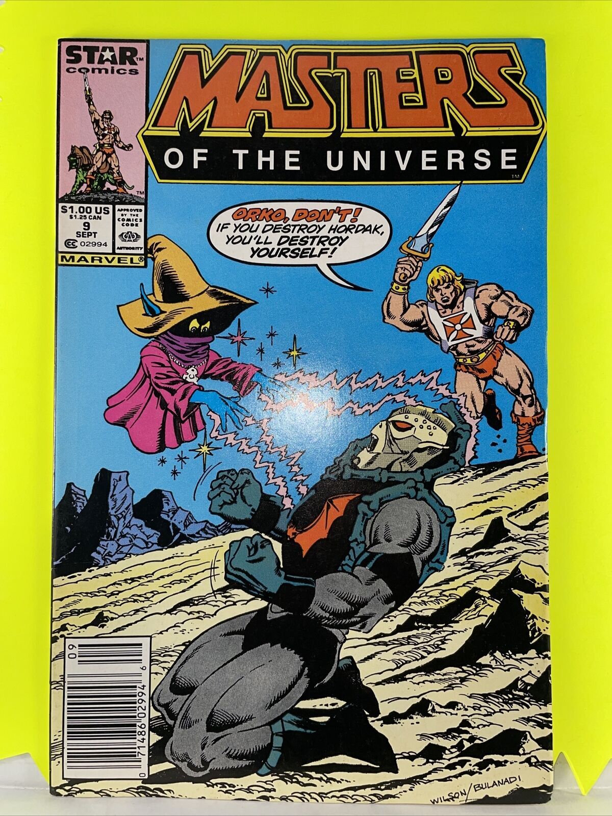 Masters of Universe #9 KEY -Hi Grade He-Man - Hordak - MOTU - Star ...