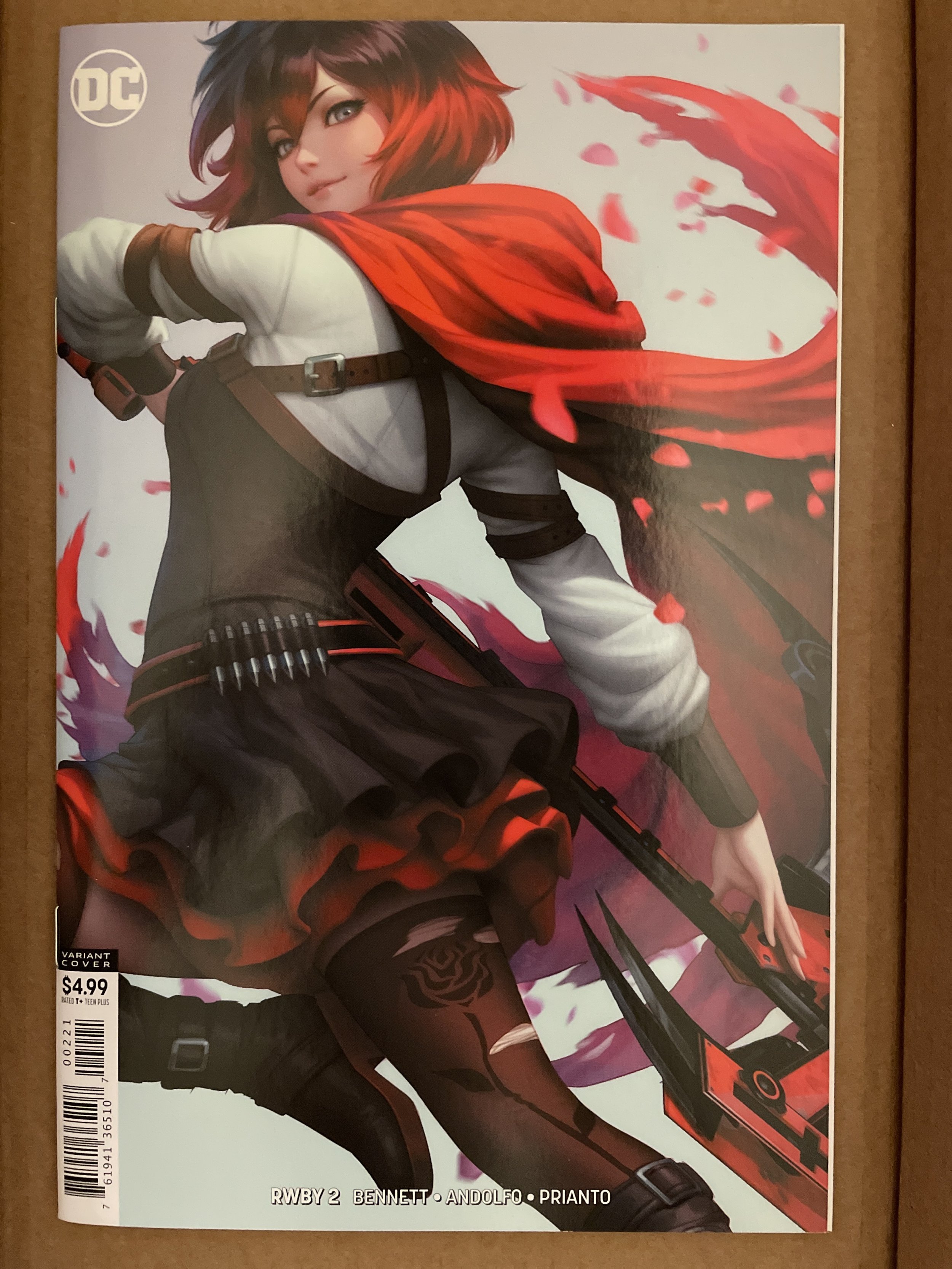 RWBY Comic Lot 2-6 w/ Artgerm Variants (8 Comics) Rare Low Print NM DC ...