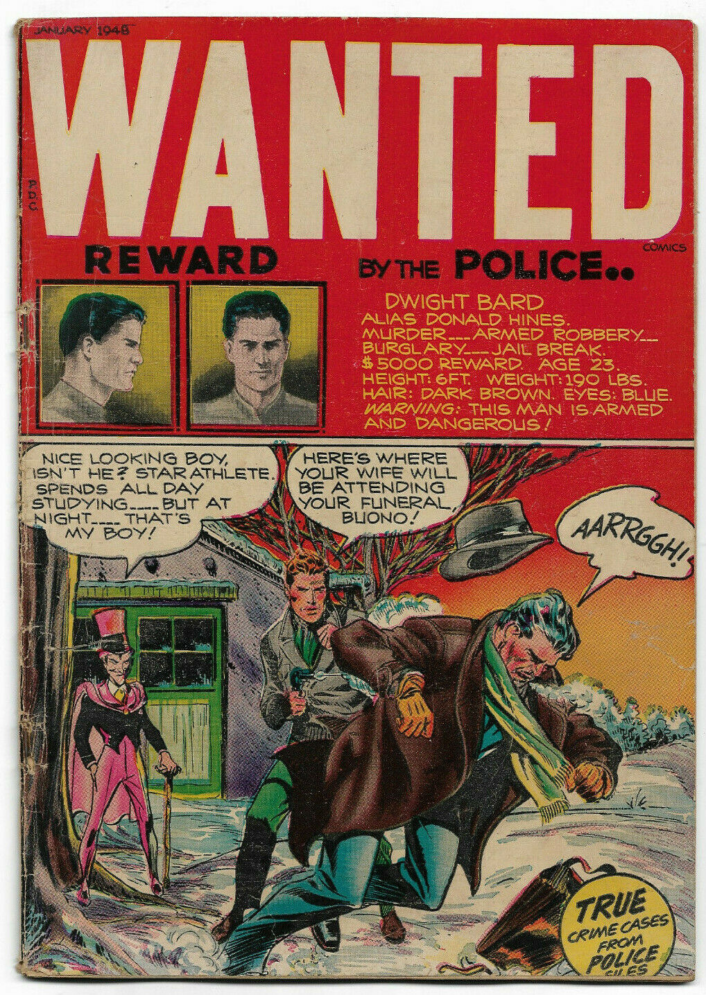 Wanted Comics#11 VG 1948 Toytown Golden AGE Comics | Comic Books ...