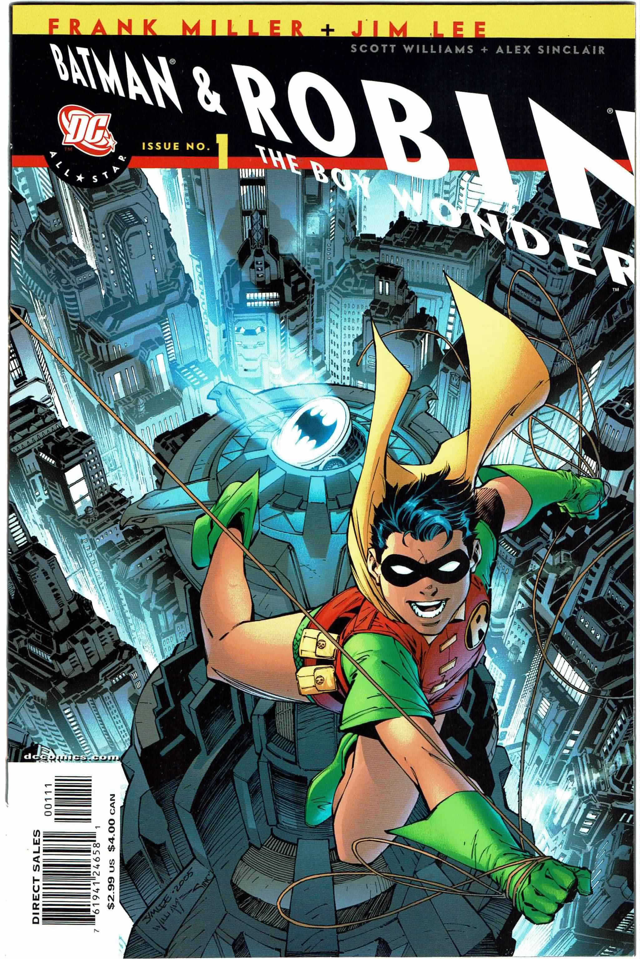 All-Star Batman & Robin #1 Robin Cover Variant - Frank Miller, Jim Lee ...