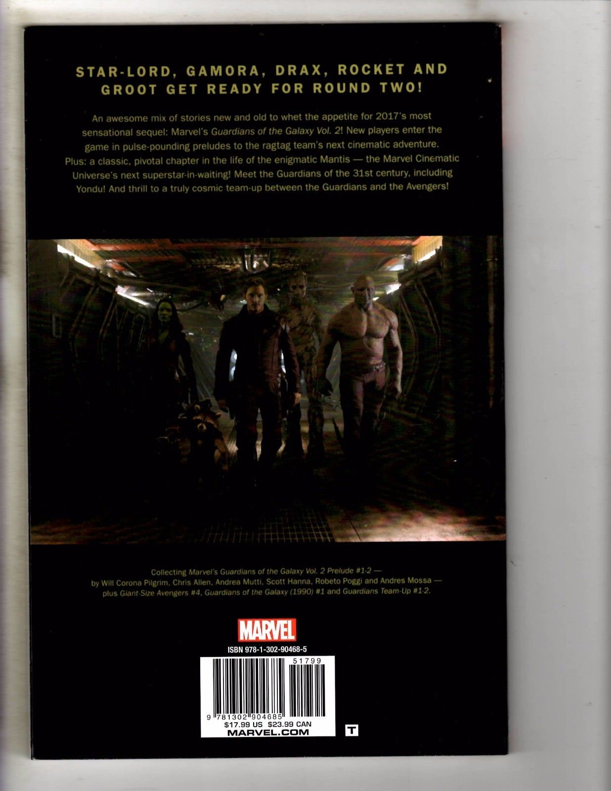 Guardians Of The Galaxy Vol. # 2 Prelude Marvel Comics TPB Graphic ...