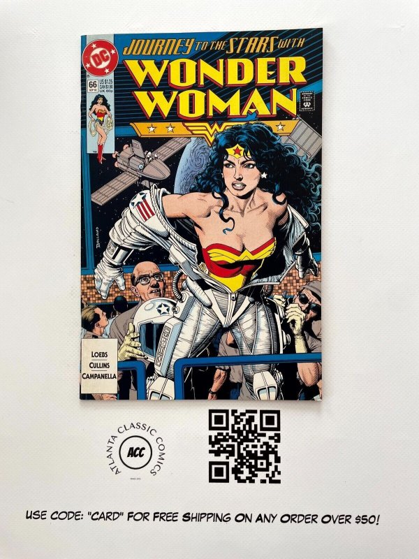 Wonder Woman # 66 NM DC Comic Book Brain Bolland Batman Flash Aquaman 8 ...