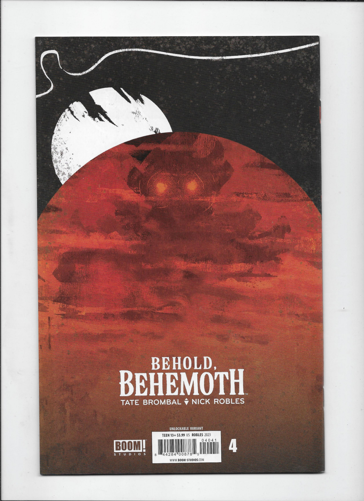 Behold Behemoth #4 Unlockable Variant Boom! Studios 2023 Nick Robles | Comic Books - Modern Age ...