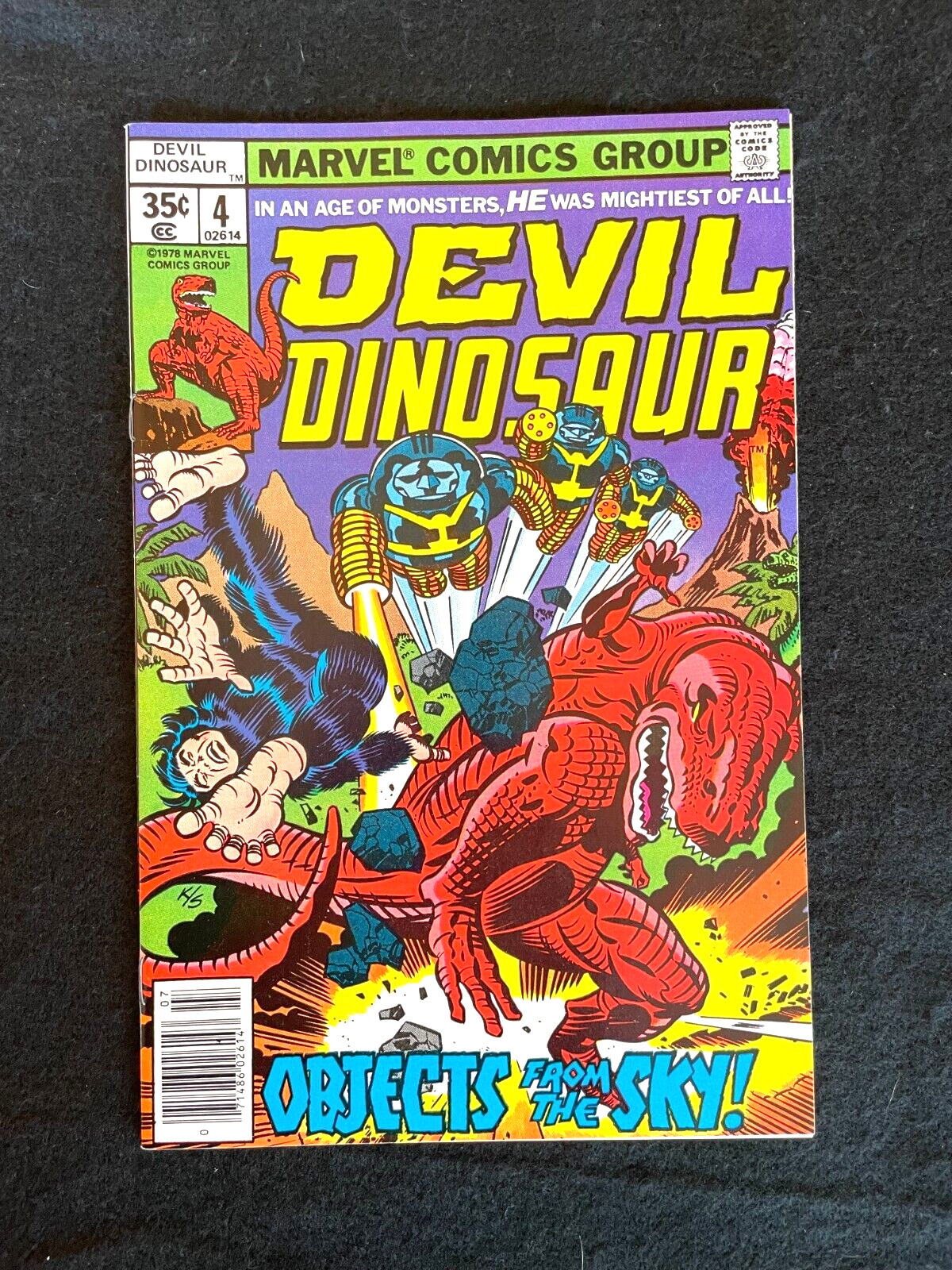 Devil Dinosaur #4 1978 - First Appearance of Sky Demons HIGH GRADE | Comic Books - Bronze Age ...