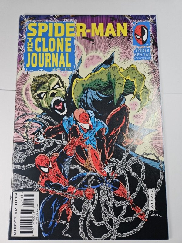 Spider-Man and the Clone Journal #1 VF 1995 Spider Special Marvel ...