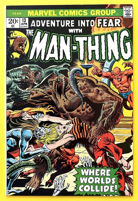 Adventure into Fear 13 MAN-THING (1973) | Comic Books - Bronze Age ...