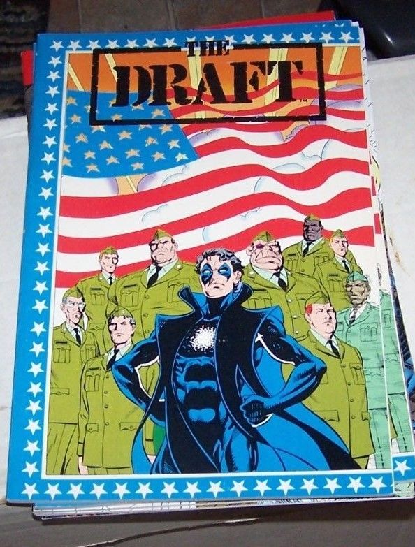 The Draft # 1] ([July] 1988, Marvel) new universe graphic novel ...