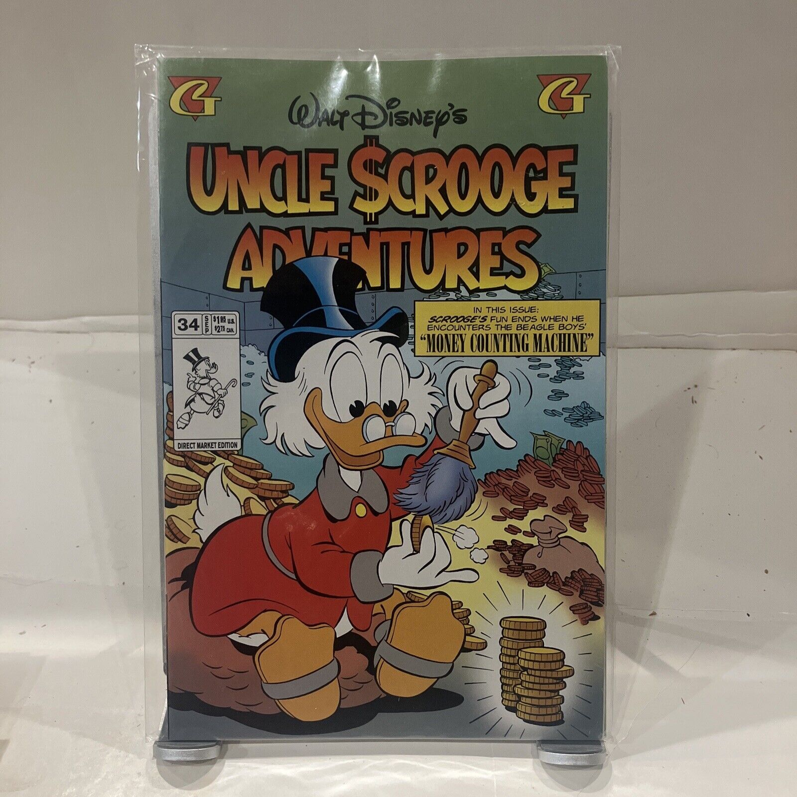Walt Disney's Uncle Scrooge Adventures #34 Money Counting Machine ...