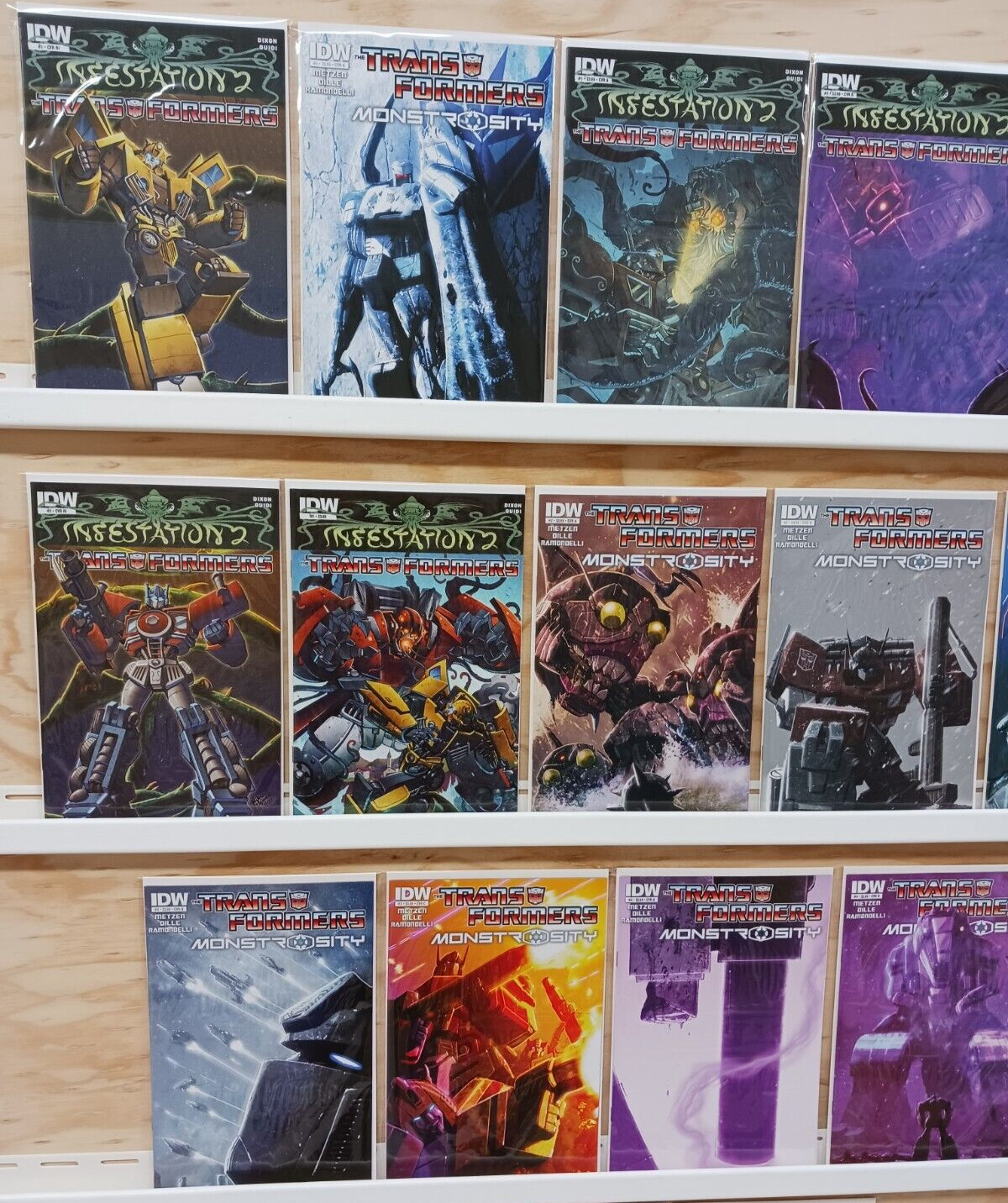 IDW Transformers Monstrosity #1 - 4 + Variants + Infestation 2 #1 - 2 ...