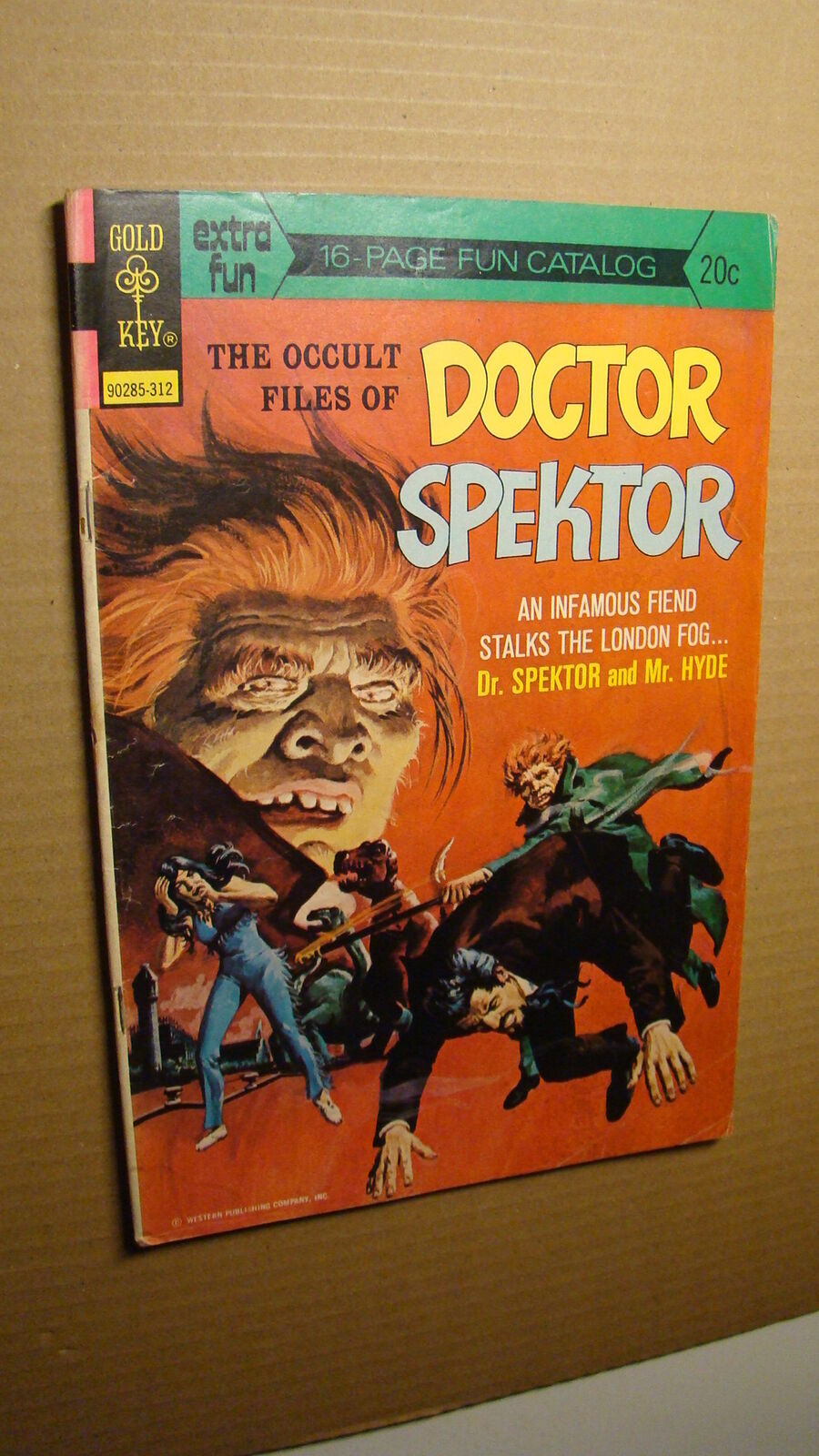 Occult Files of Doctor Spektor 5 *Solid Copy* VS MR. Hyde Gold KEY 1973 ...