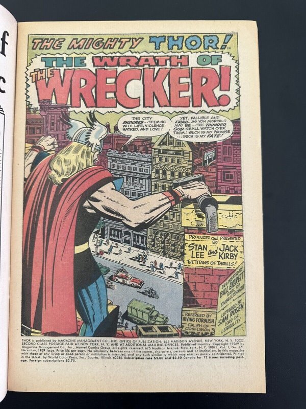 Thor 171 FN+ Jack Kirby Art (Marvel 1969) | Comic Books - Silver Age ...