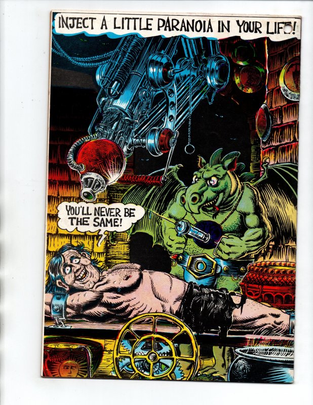 Paranoia #1 - Larry Todd - Underground - 1972 - VG | Comic Books - Bronze Age, Adult / HipComic