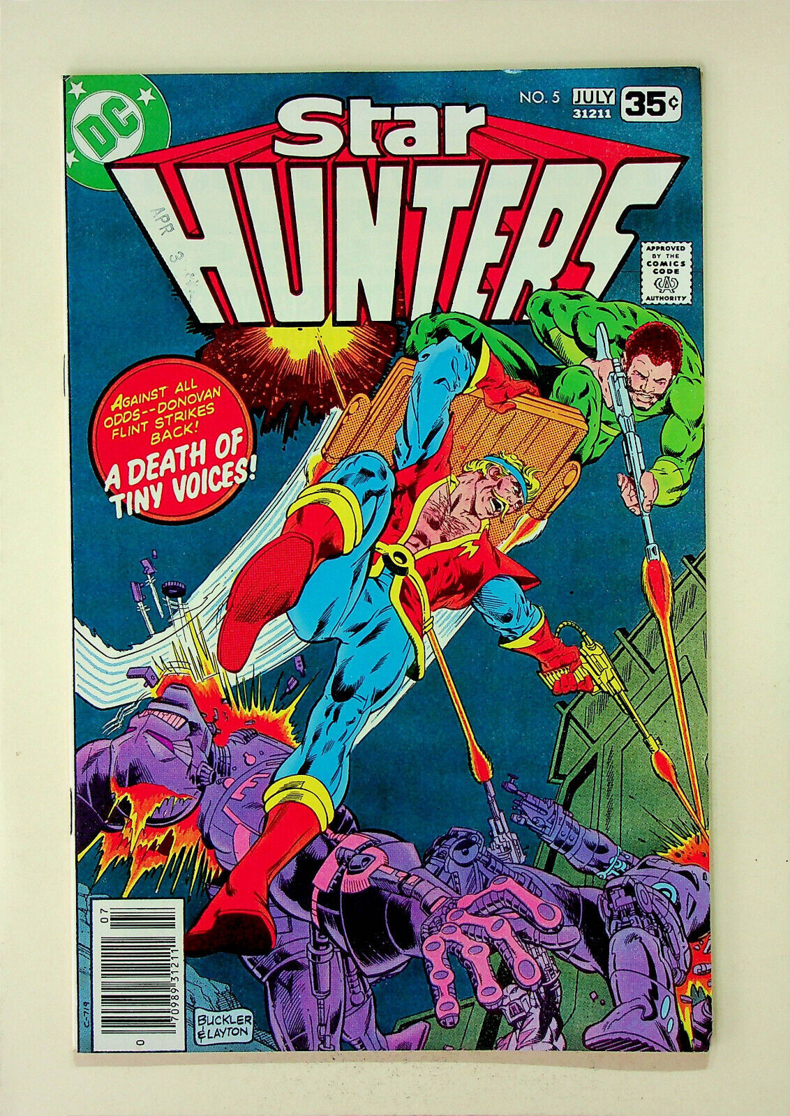 Star Hunters No.5 (Jun-Jul 1978, DC) - Very Fine | Comic Books - Bronze ...