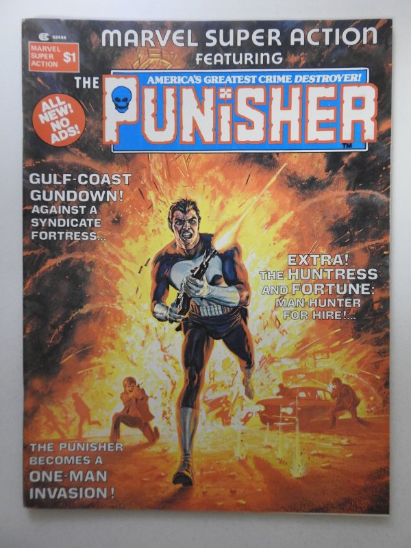 Marvel Super Action (1976) #1 Punisher's Origin Retold! Beautiful VF ...