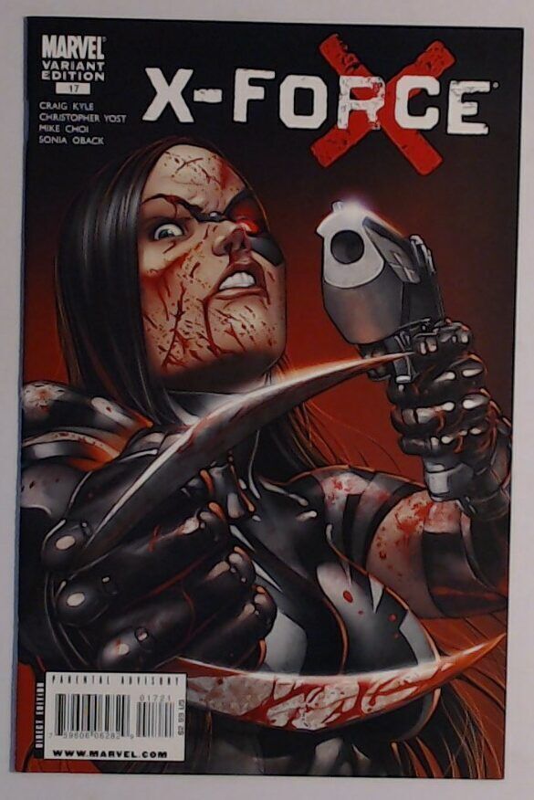 X-Force #17 (Marvel, 2009) Cover B - Bloody Variant Cover | Comic Books - Modern Age, Marvel, X ...