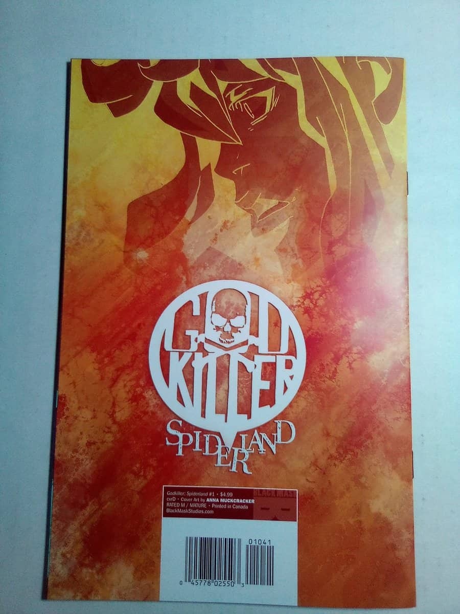 GodKiller Spiderland #1 Cvr D 15 Copy Incv Muckrac NM Black Mask Comics ...
