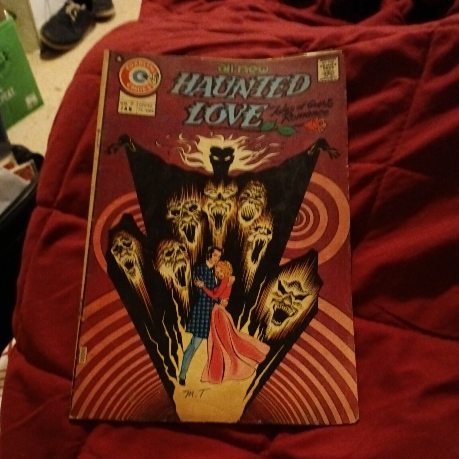 Haunted Love #7 (1975) Charlton Comics Bronze Age horror romance pat ...