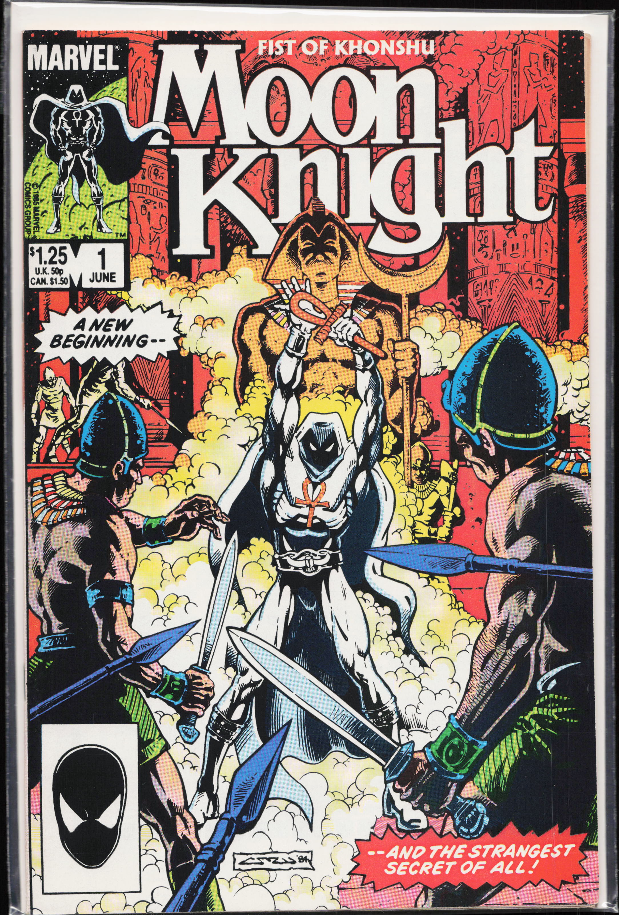 Moon Knight: Fist of Khonshu #1 (1985) Moon Knight | Comic Books ...