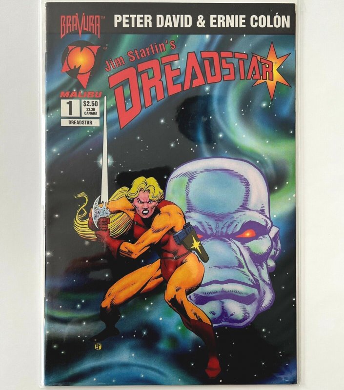 1994 Malibu Bravura Comics Dreadstar #1 Comic Book Vintage | Comic ...