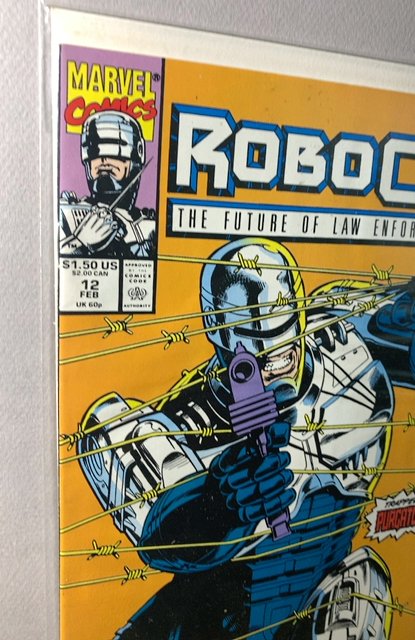 RoboCop #12 (1991) | Comic Books - Copper Age, Marvel / HipComic