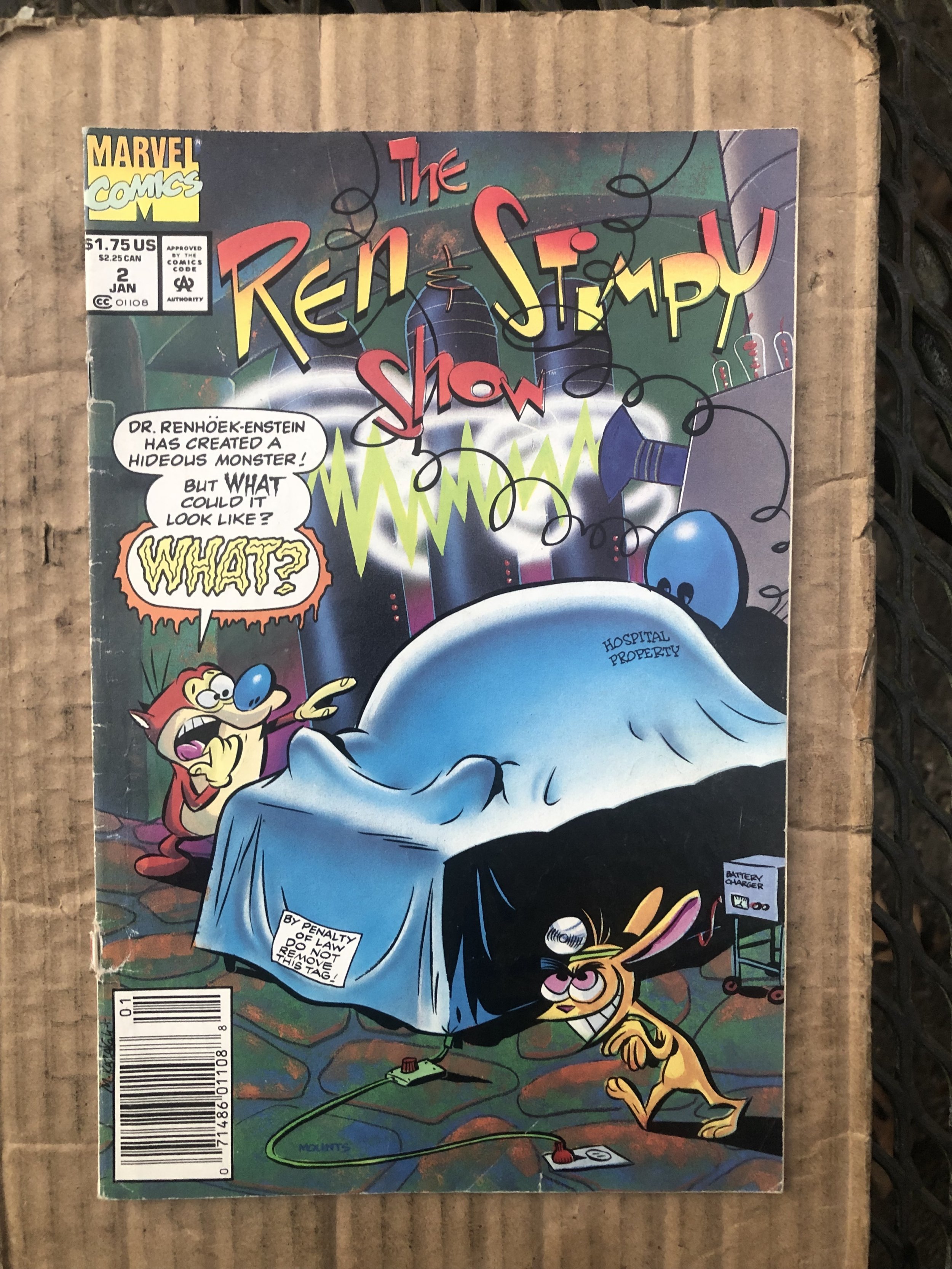 The Ren & Stimpy Show #2 (1993) | Comic Books - Modern Age, Marvel ...