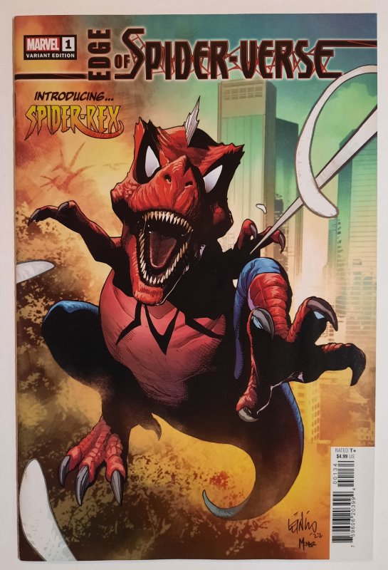 Edge Of Spider-Verse #1 Spider-Rex Variant (2022) | Comic Books ...