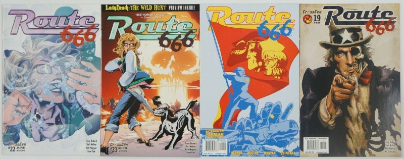 Route 666 #1-22 VF/NM complete series - crossgen comics horror set lot ...