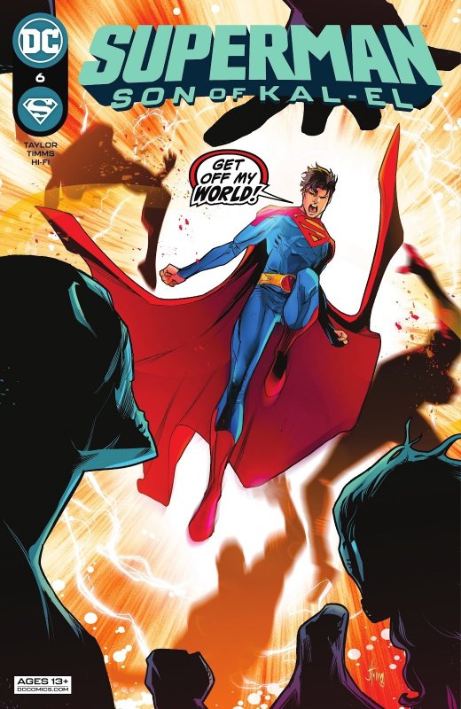 Superman: SON of Kal-El #06 (2022) John Timms | Walmart Trade | RED ...