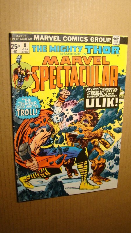 Marvel Spectacular 8 *Solid Copy* Thor VS Ulik the Troll 1974 | Comic ...