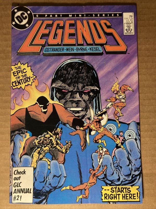 Legends 1 DC 1986 VG | Comic Books - Copper Age, DC Comics / HipComic