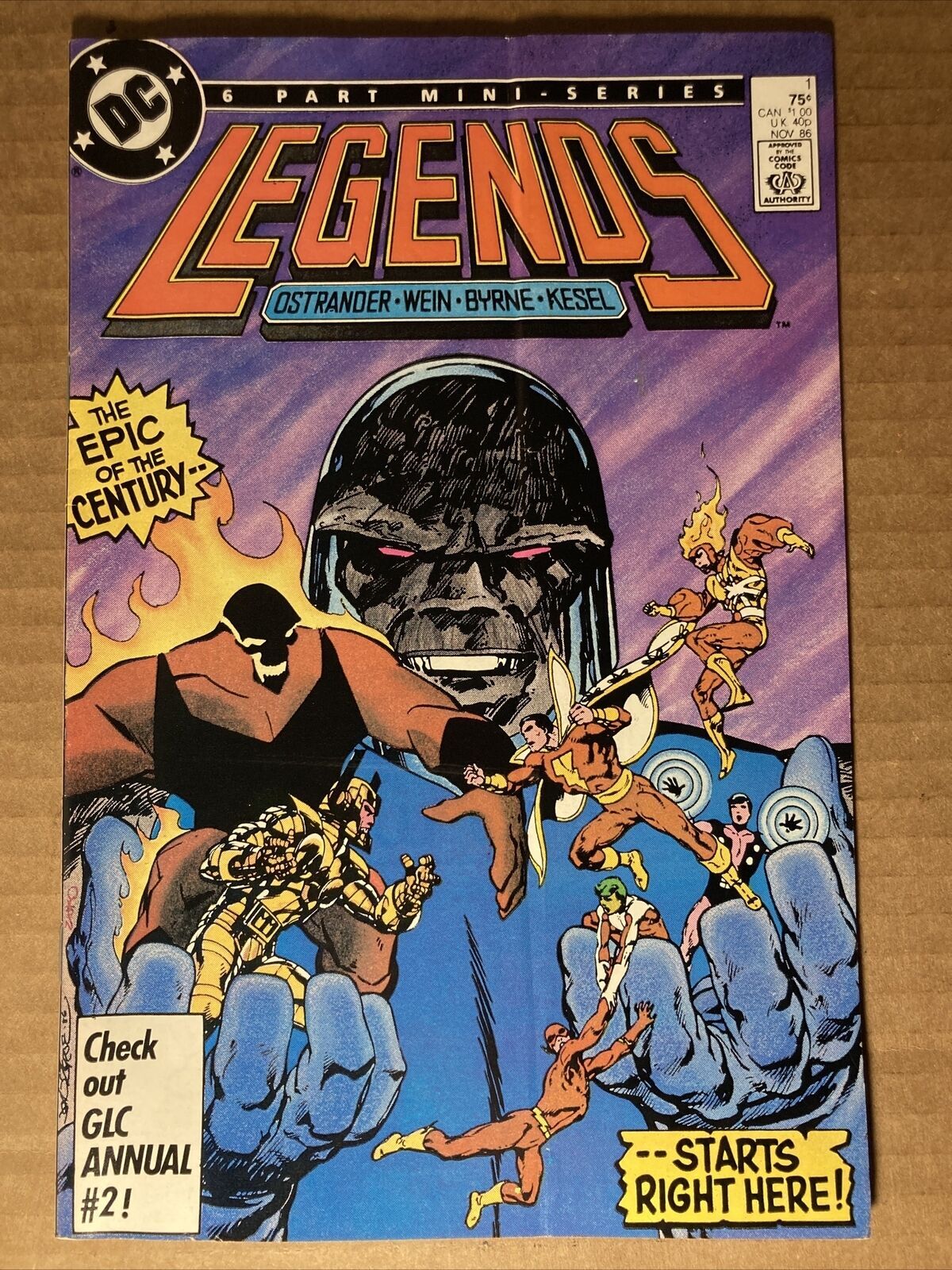 Legends 1 DC 1986 VG | Comic Books - Copper Age, DC Comics / HipComic