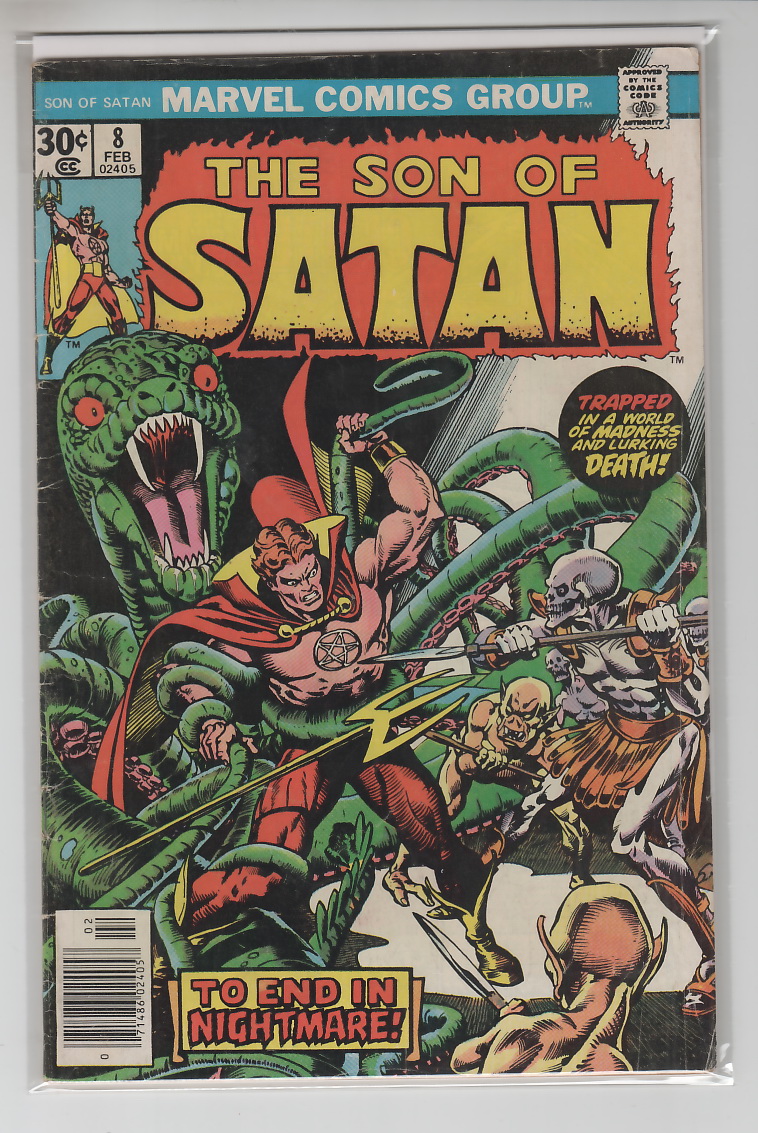 SON of Satan (1975 Marvel) #8 VG+ A96622 | Comic Books - Bronze Age ...