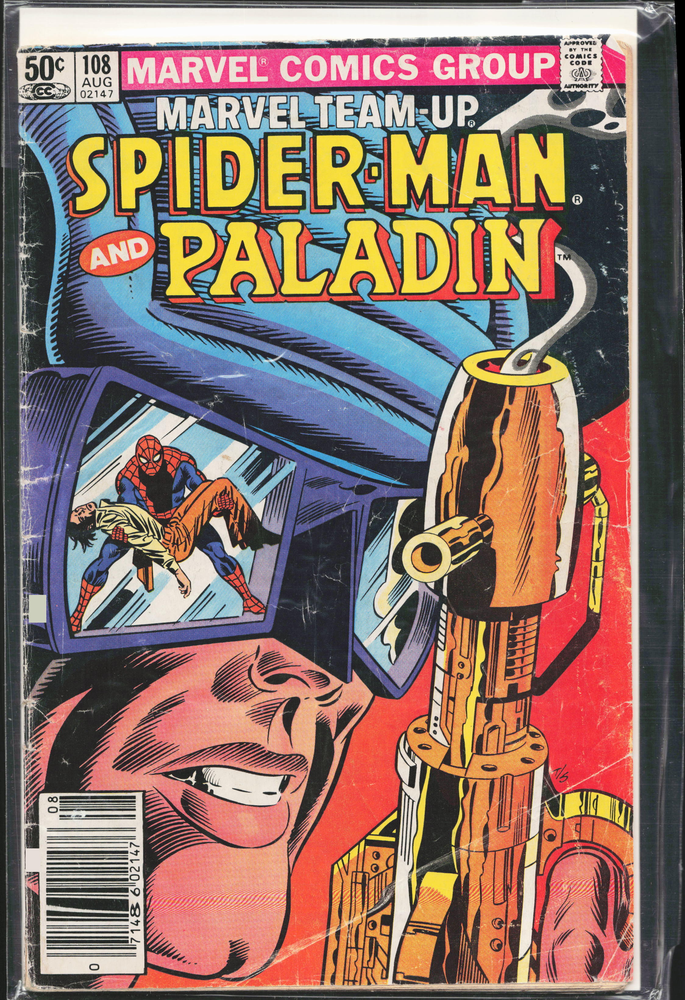 Marvel Team-Up #108 (1981) Paladin | Comic Books - Bronze Age, Marvel ...