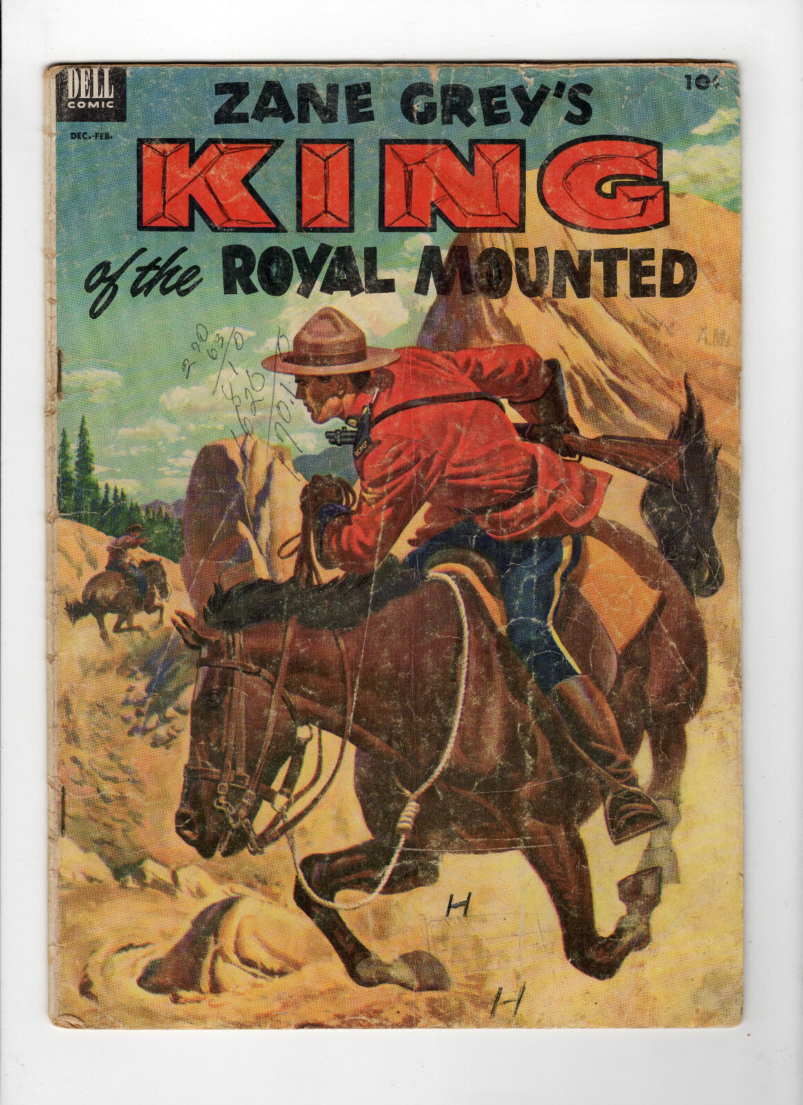 King of the Royal Mounted #10 (Dec 1952-Feb 1953, Dell) - Good- | Comic ...